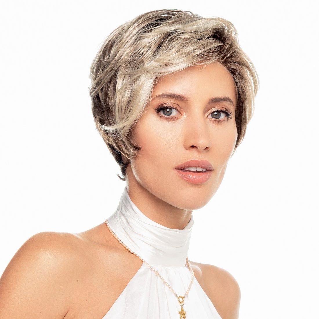 High End Hip Clic Wig Mono/Hand-Tied Lace Front Gisela Mayer Style Book Collection - Valentine Wigs
