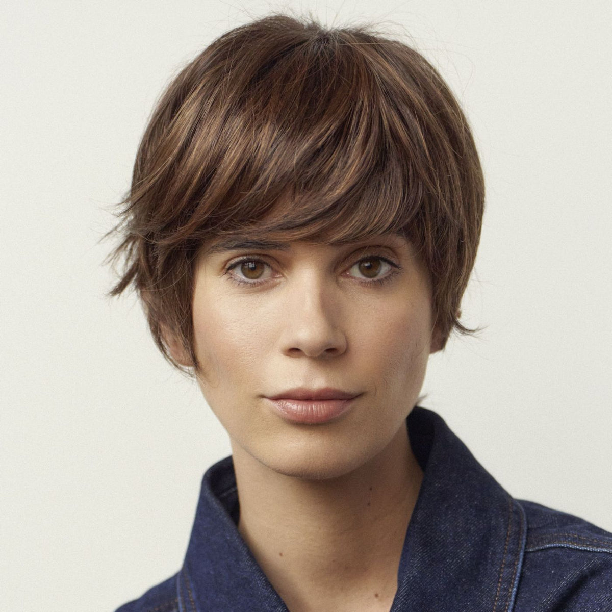 Caroline Mono/Hand-Tied Lace Front Wig NJ Creation Paris - Valentine Wigs