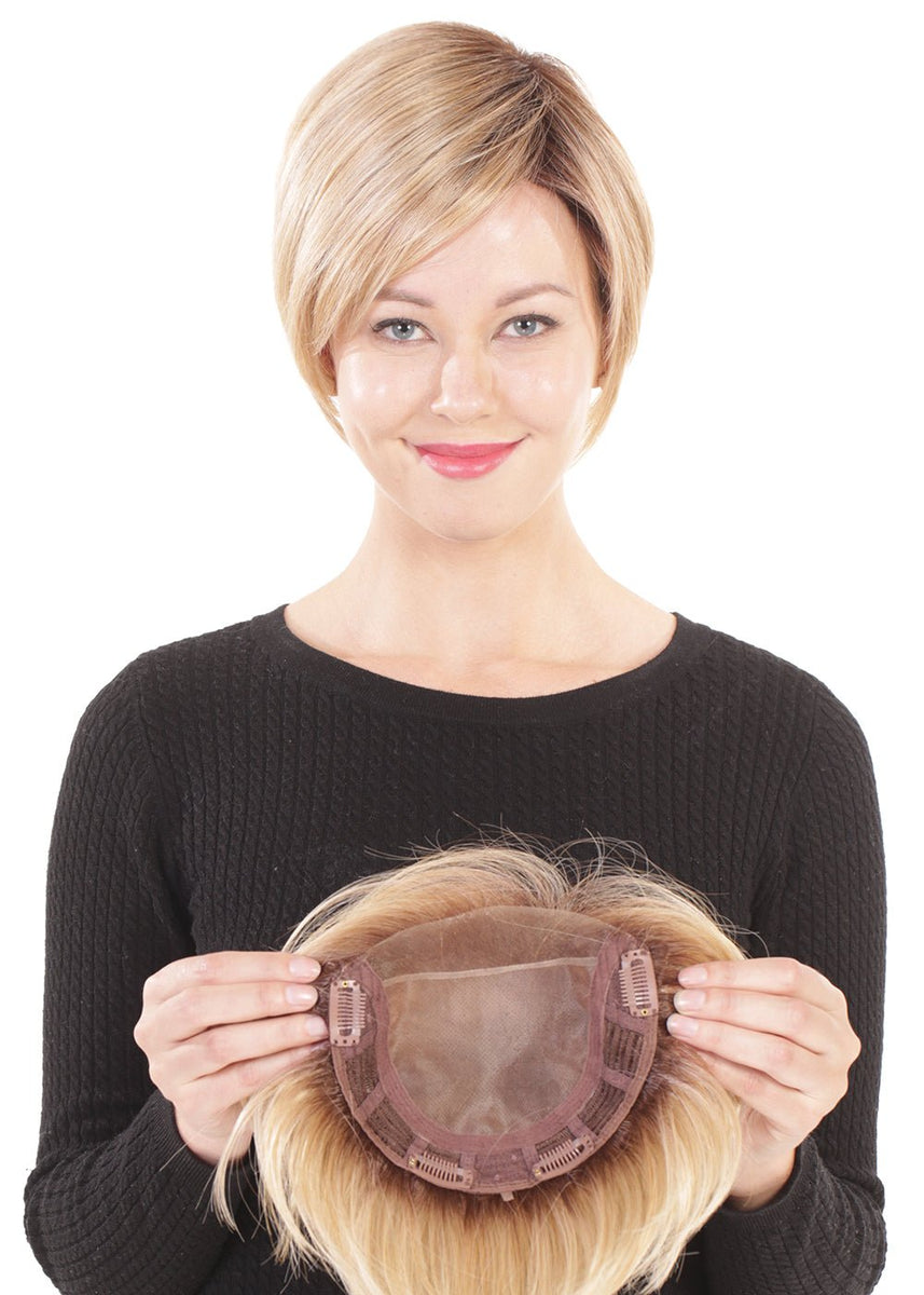 Lace Front Mono Topper 6 Belle Tress Café Collection - Valentine Wigs
