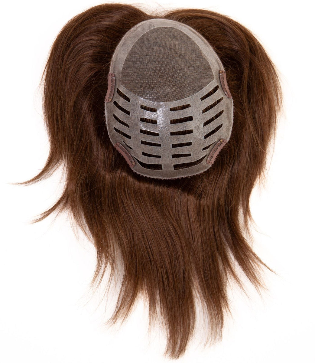 Opti Volume Mono Top Human Hair Topper NJ Creation Paris - Valentine Wigs