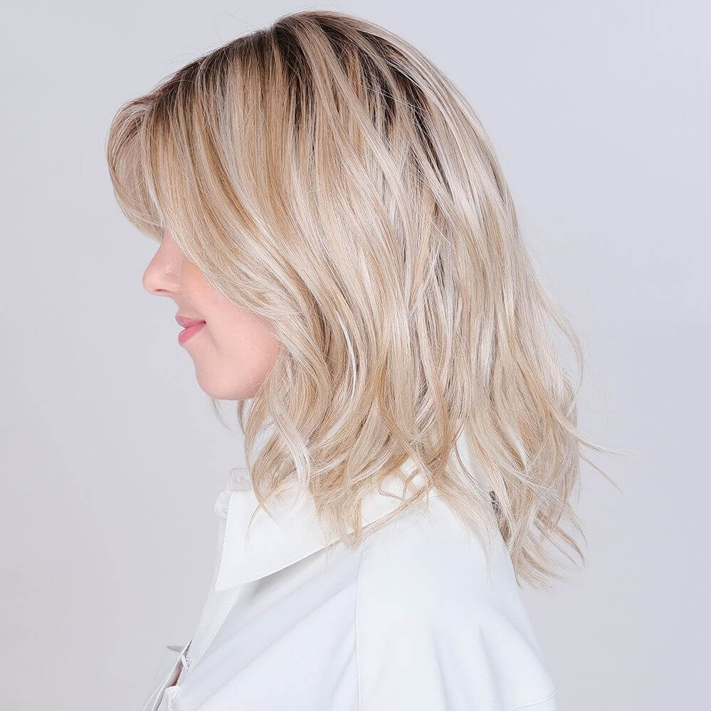 Peerless 14 Centre Part Mono Lace Front Wig Belle Tress Café Collection ...